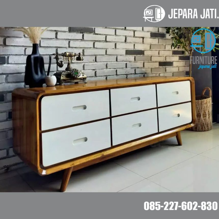 Bufet Pendek Ruang Tamu Minimalis - JEPARA JATI | JATI JEPARA | JATI ...