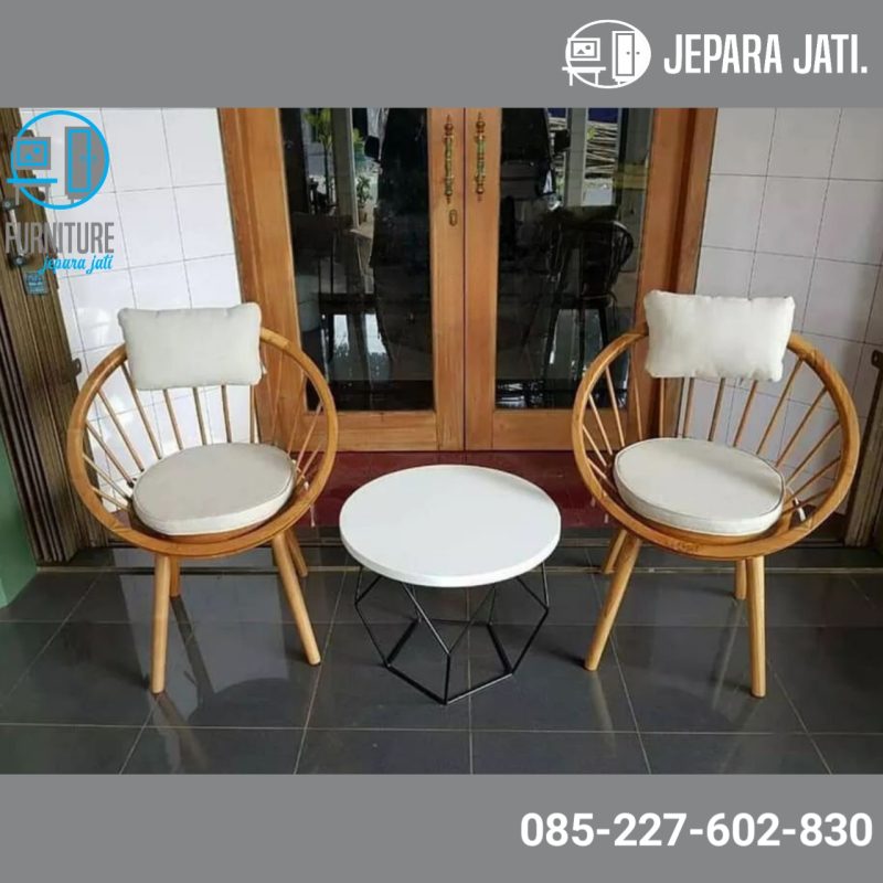 Kursi Teras Minimalis Modern - JEPARA JATI | JATI JEPARA | JATI | JEPARA